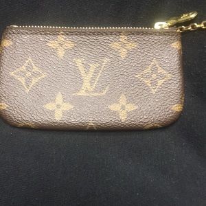 Louis Vuitton | Accessories | Louis Vuitton Monogram Key Pouch With ...